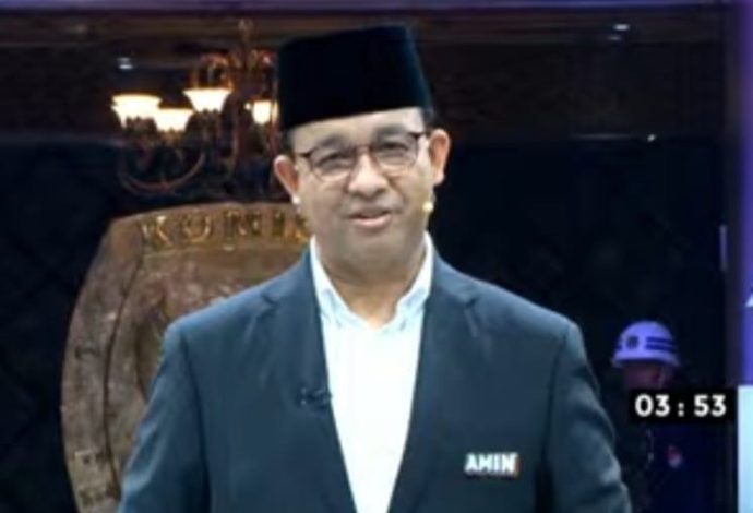 KEADILAN — Debat Capres, Anies: Hukum Harus Tegak