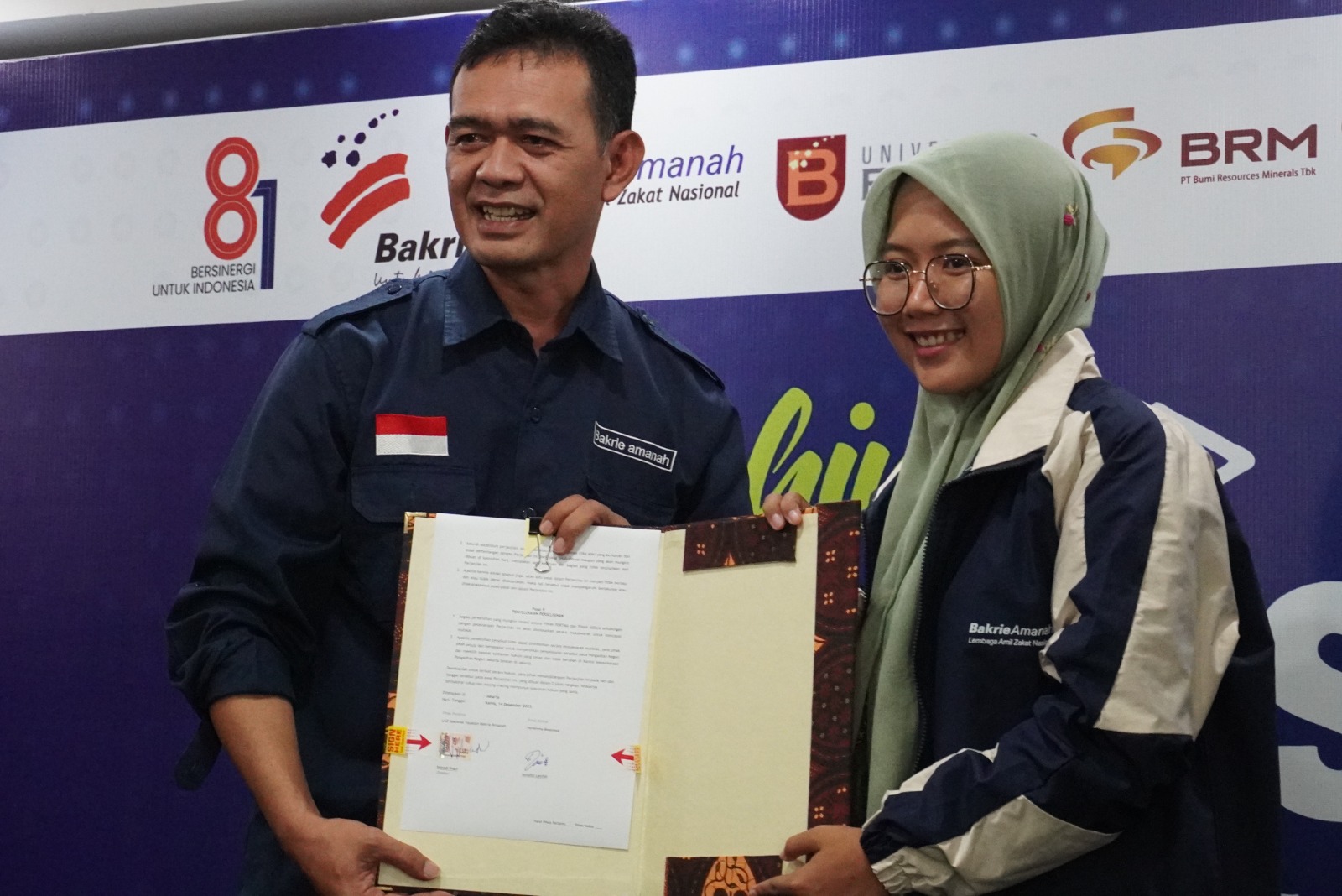 KEADILAN — Bakrie Amanah Gelar Launching Beasiswa Tangguh Batch 3